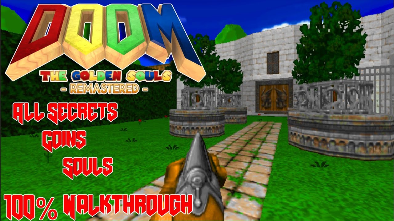 Doom: The Golden Souls Remastered 100% walkthrough all secrets/coins ...