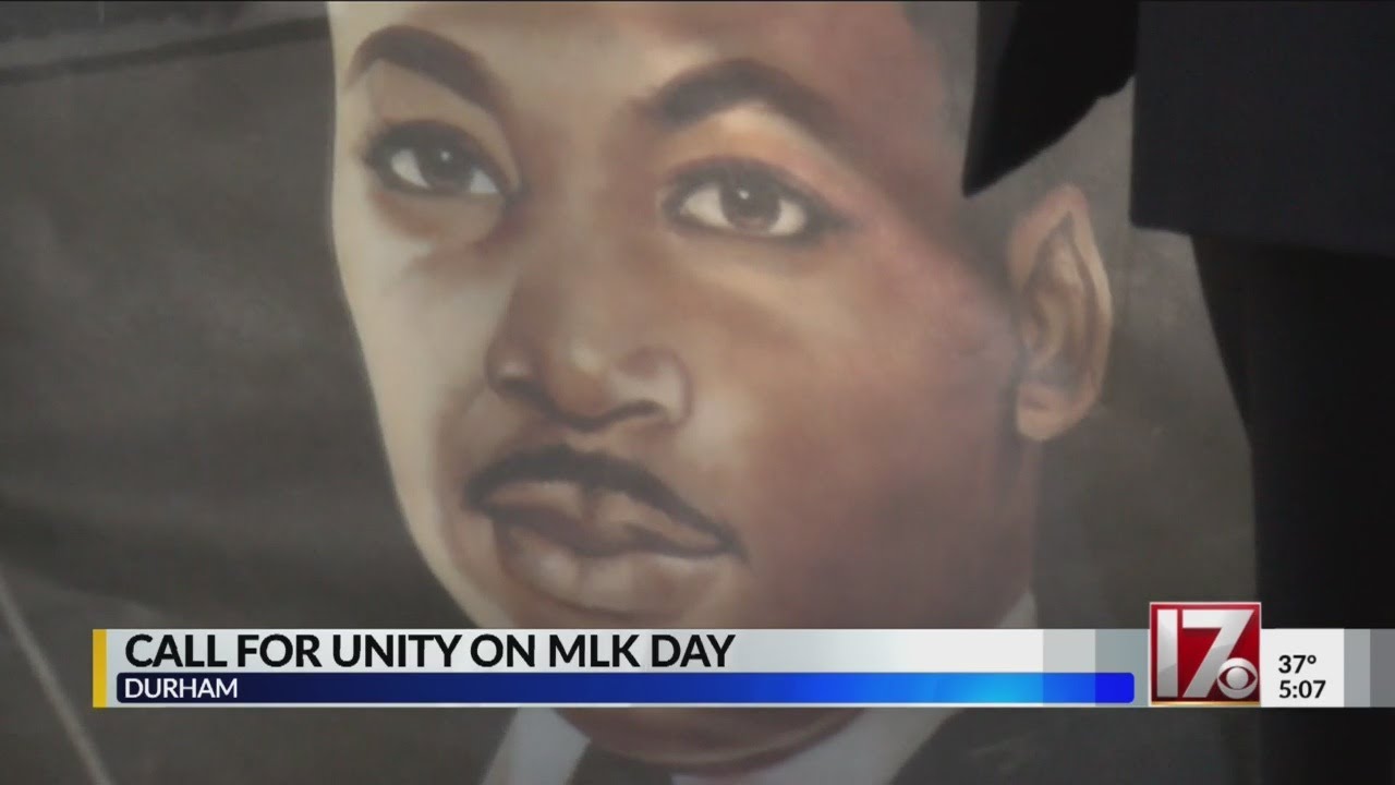 Call for unity on MLK Day - YouTube