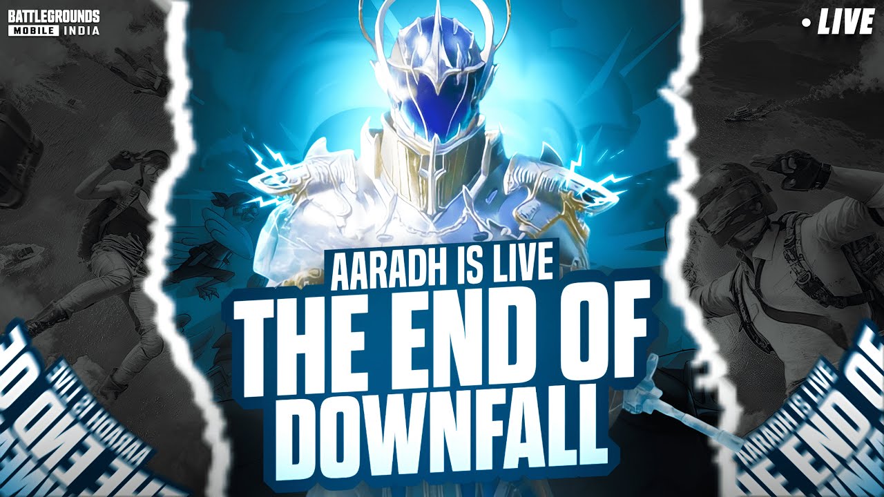 Bgmi the end of downfall | AaradhIsLive | Bgmi live - YouTube