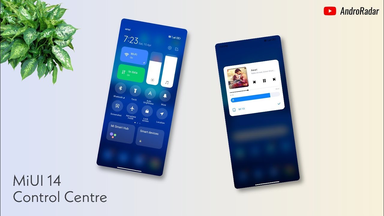 Enable MiUI 14 Control Centre on MiUI 13! ⚡ - YouTube