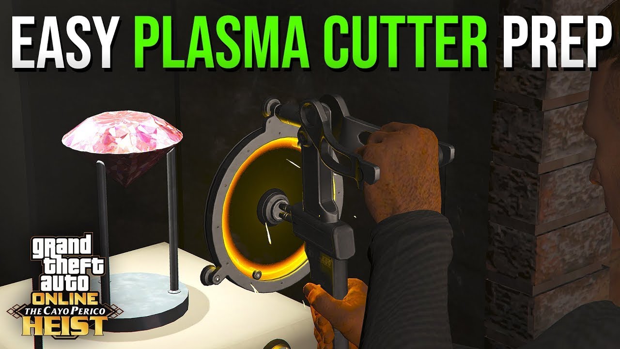 GTA5 : Plasma Cutter Preparation in cayp perico heist - YouTube