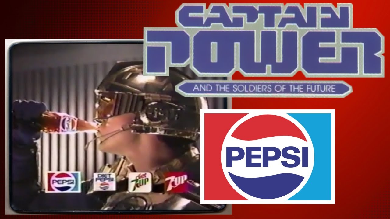 Captain Power Pepsi Promotion To Win A Powerjet XT-7 - YouTube
