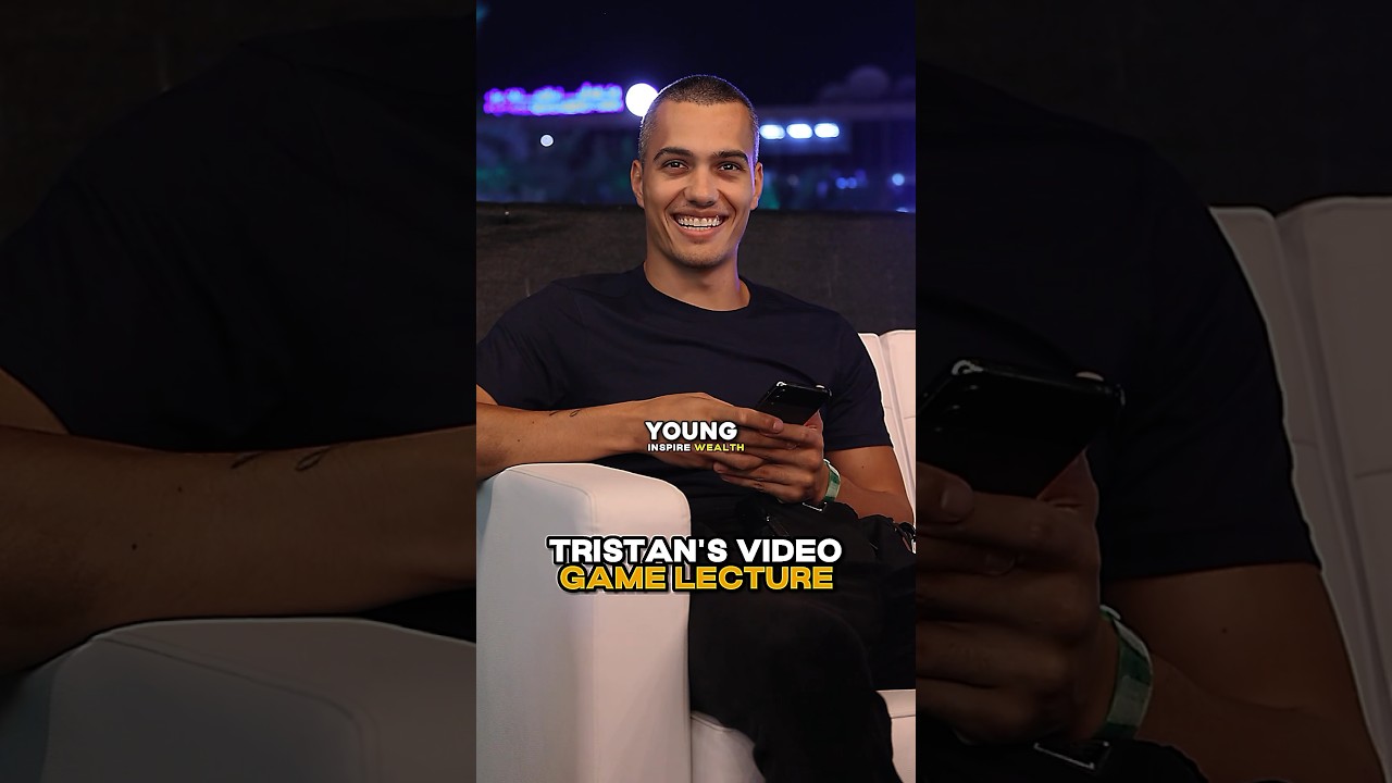 Tristan Gives Cousin Lecture On Playing Video Games - YouTube