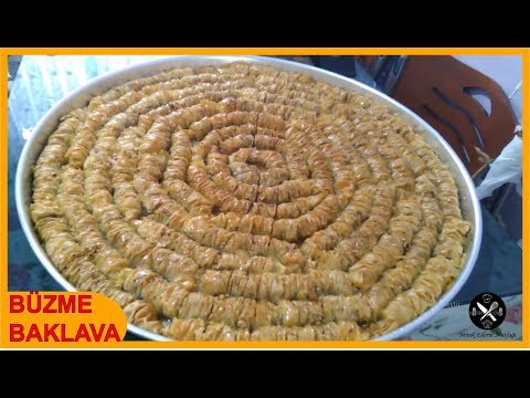 5 Dk'da Hazır Yufkadan Büzme Baklava Tarifi💯 | En Çıtır En lezzetli | Burma Baklava Nasıl Yapılır ?