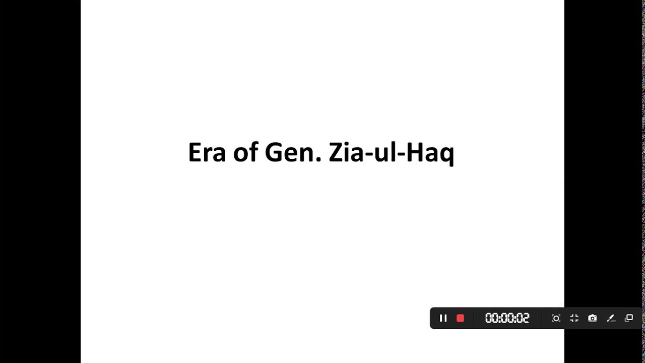 Era of Gen. Zia Ul Haq (part 1) - YouTube