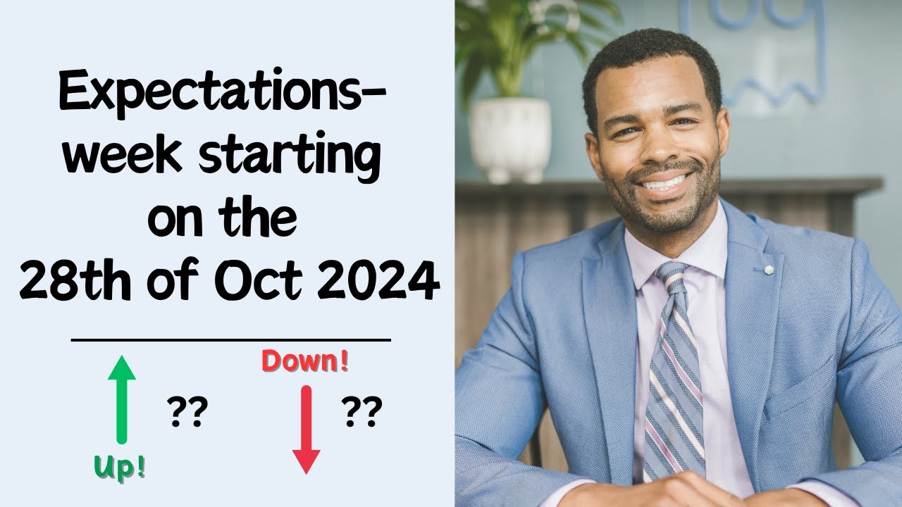 Expectations - Week starting on the 28th of Oct 2024 - YouTube
