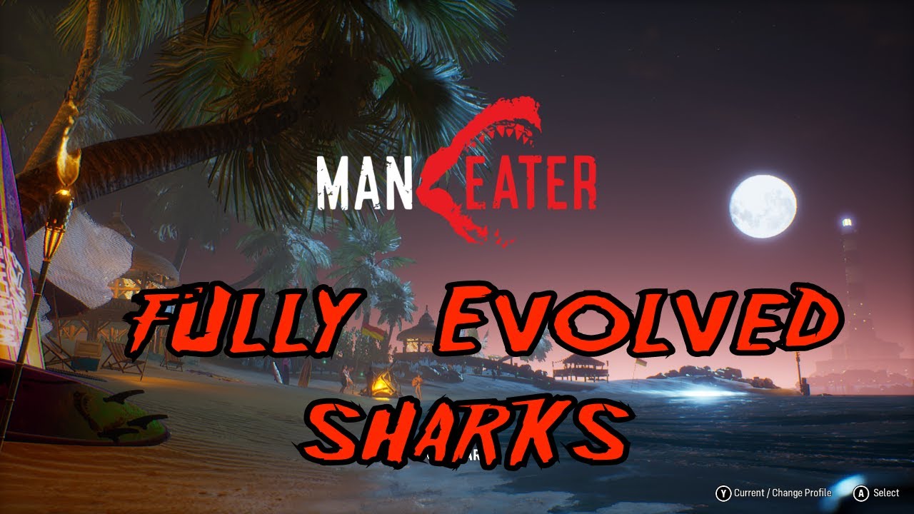 Man Eater: Fully Evolved Sharks Unlocked - YouTube