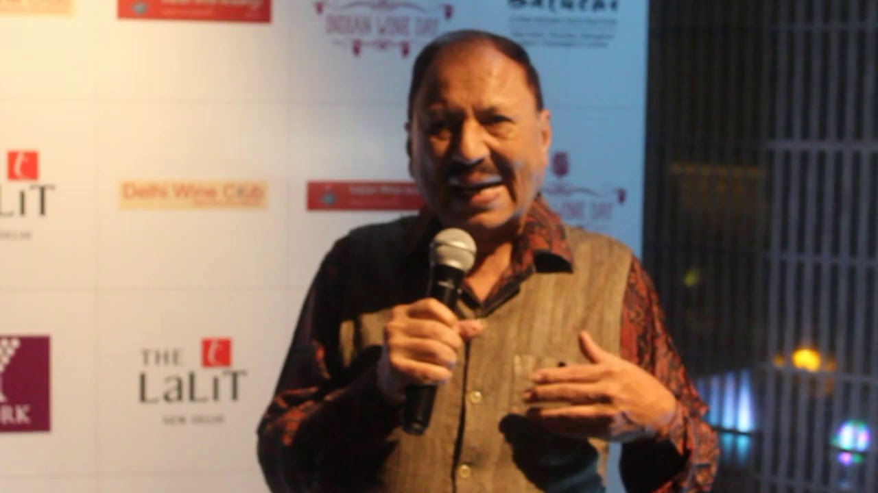 Cav. Subhash Arora welcoming Guests to the 3rd India Wine Day dinner ...