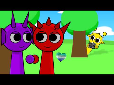 Durple and Raddy (A Sprunki Cartoon #4)