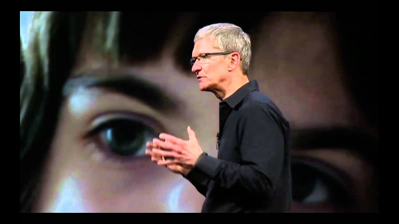 Tim Cook Apple CEO Apple Conference - YouTube