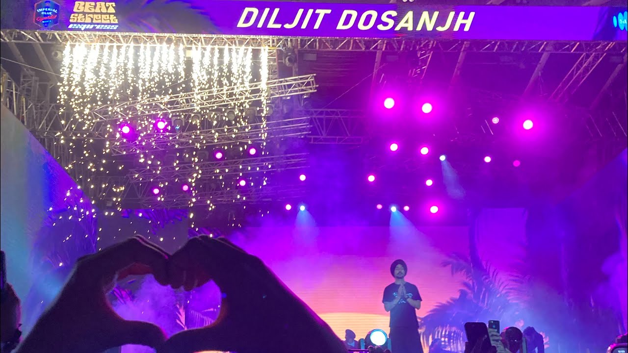 Diljit Dosanjh concert jaipur🎶 | New Year’s Eve | Diljits concert - YouTube