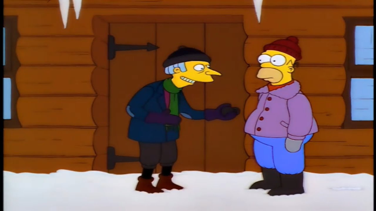 Simpsons - No Going Through The Window For Us (from "Mountain of ...