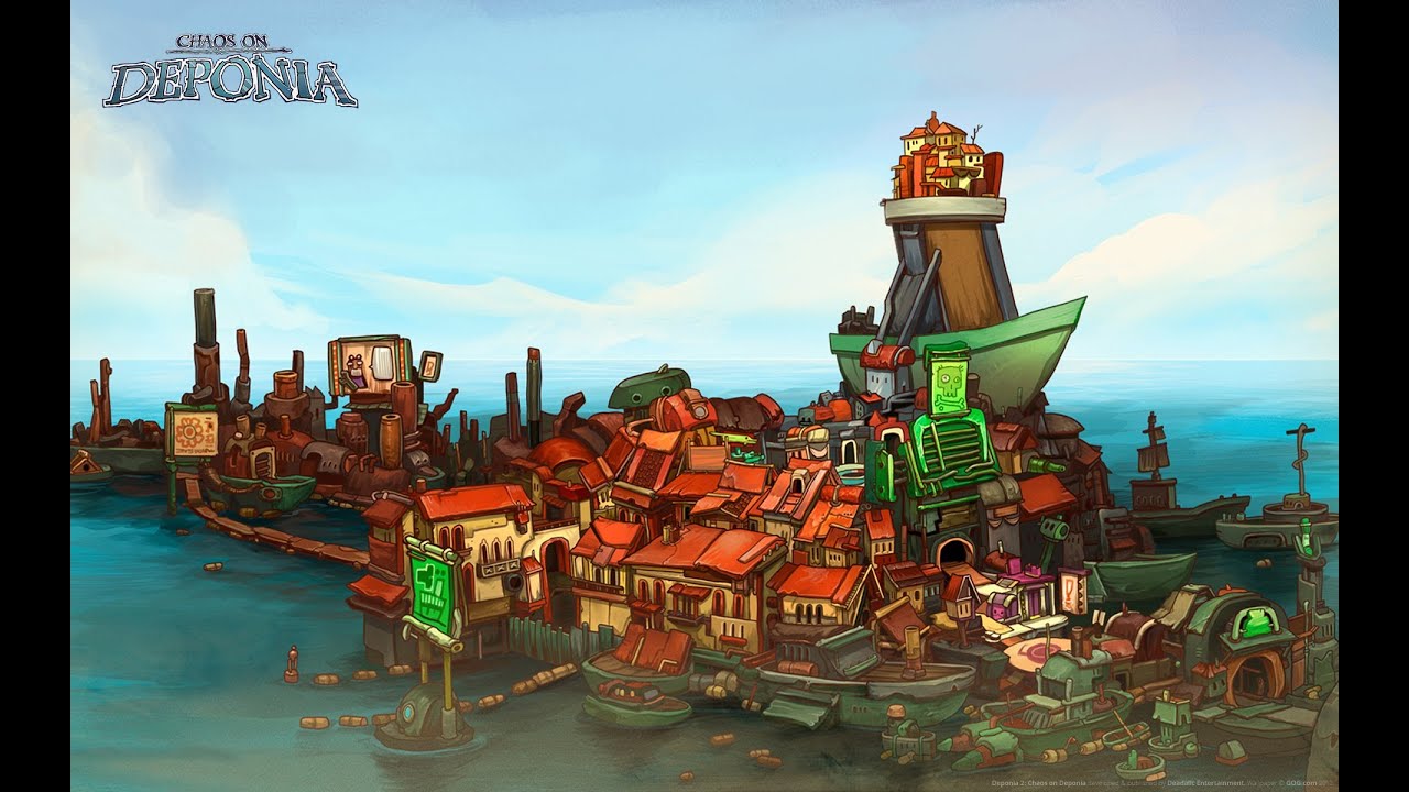 Deponia 2 - Chaos on Deponia Gameplay [ PC HD ] - YouTube