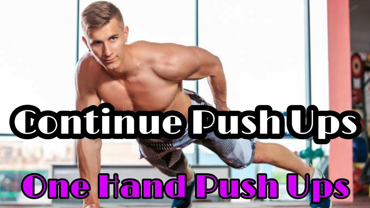 One Handed Push Ups || Continue Push Ups || Robert || Fitness LifeStyle ...