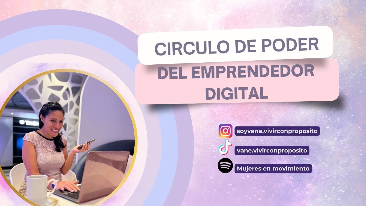 EL CIRCULO DE PODER DE UN EMPRENDEDOR DIGITAL - YouTube