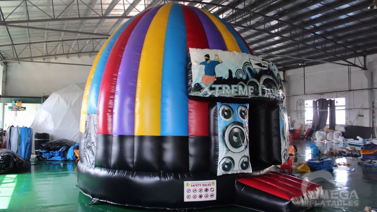 Xtreme Dance Party Disco Dome - YouTube