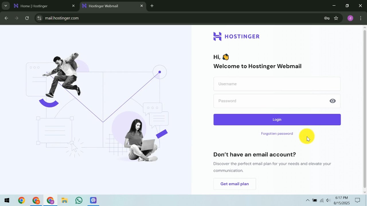 How To Access Webmail in Hostinger - YouTube