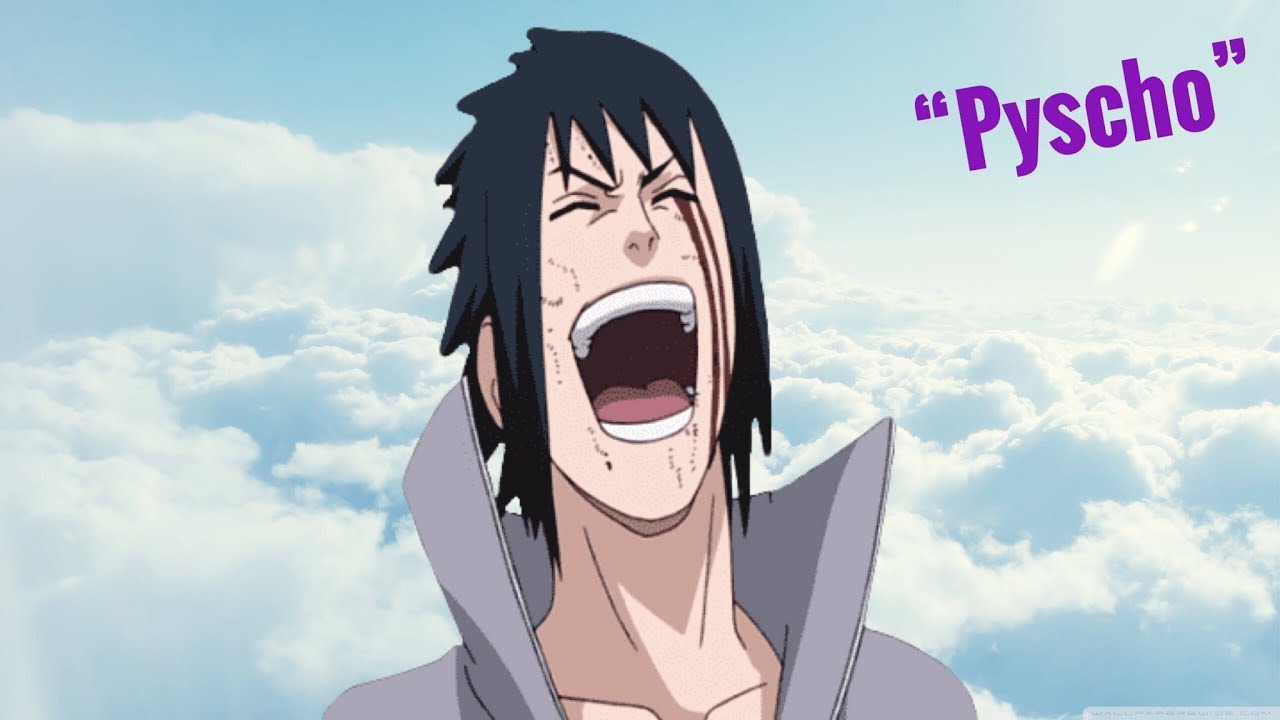 sasuke uchiha being crazy for 5 minutes straight - YouTube