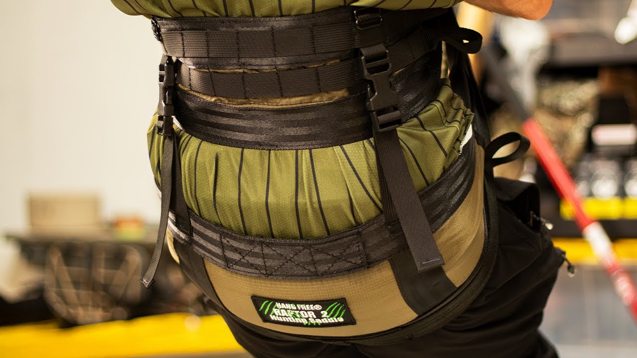 The Hang Free® 'Raptor 2' Hunting Saddle!!! | Our New 2025 Two Panel ...