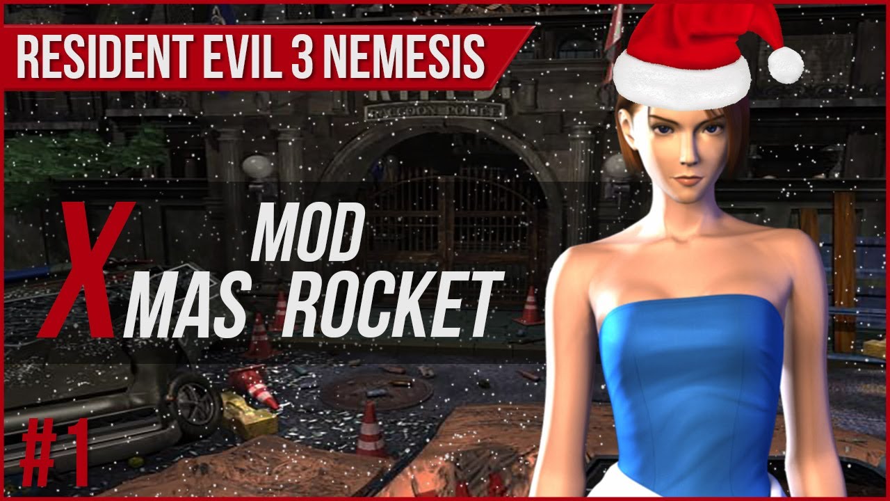 Resident Evil 3 - XMAS Rocket Mod #1 - YouTube