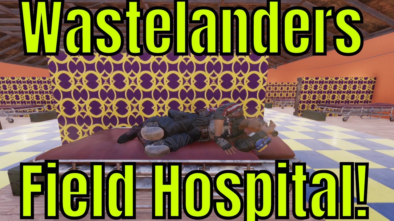 💠Fallout 76 Wastelanders C.A.M.P Showcase! Field Hospital💠 - YouTube