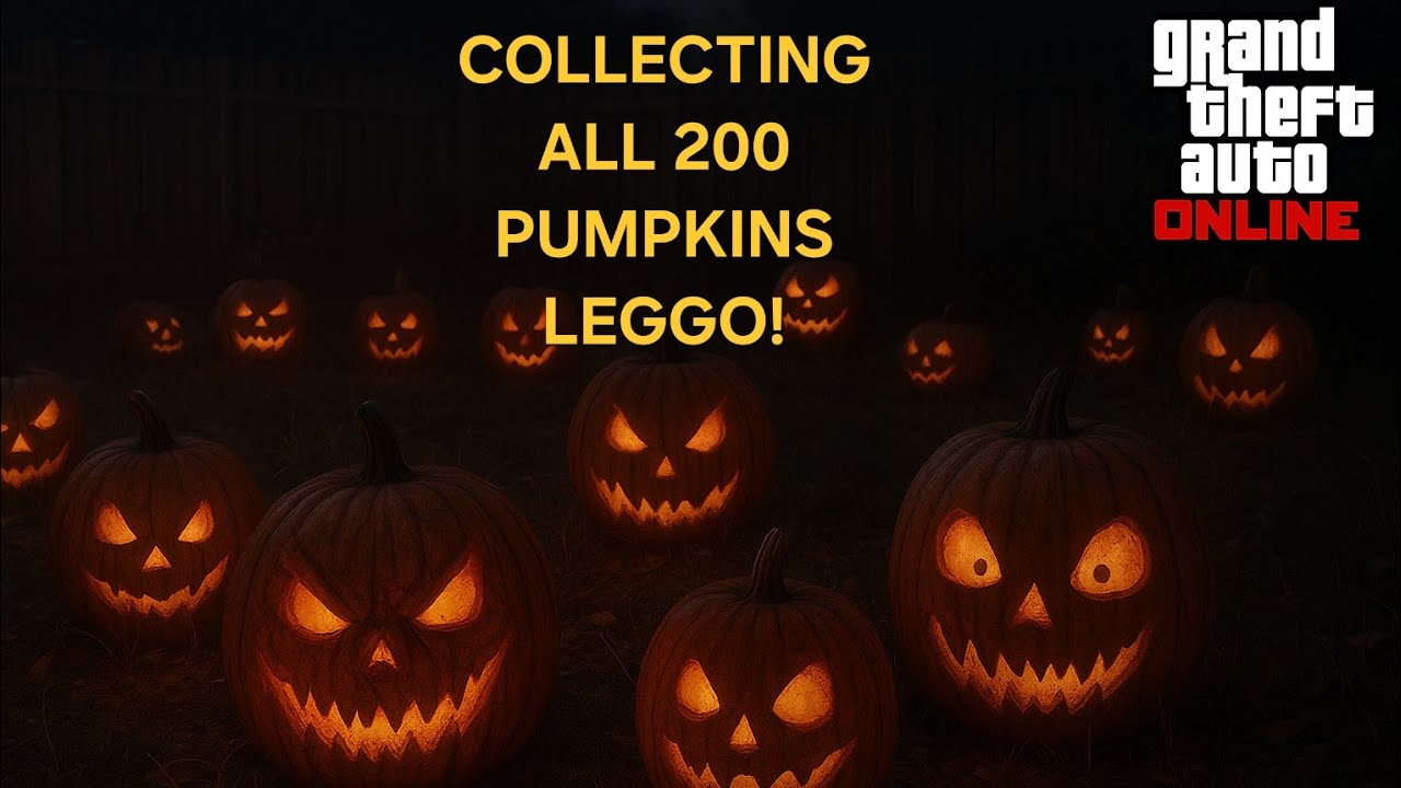 GTA Online: LETS COLLECT ALL 200 PUMPKINS On Female Character!! #ps5 ...