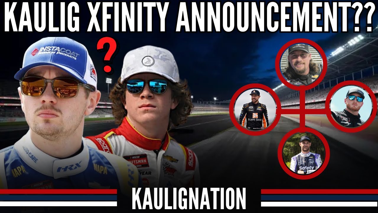 Kaulig Racing Xfinity Announcement Set For Daytona | SVG Xfinity ...