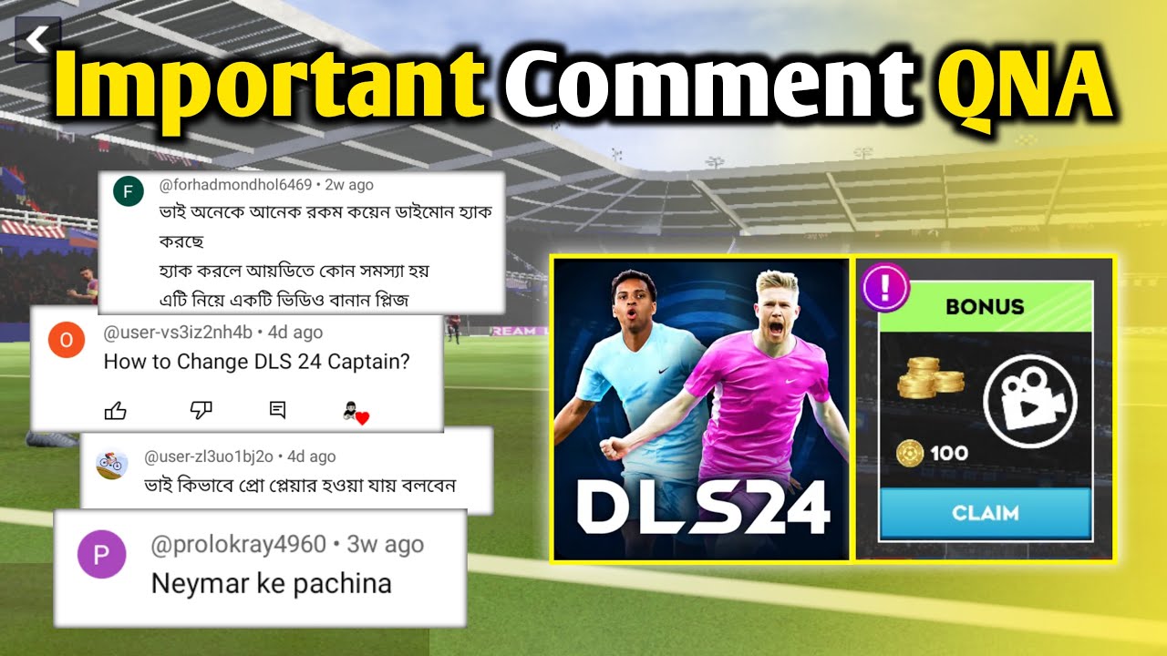 DLS 24 | Dream League Soccer 2024 | QNA 1 - YouTube