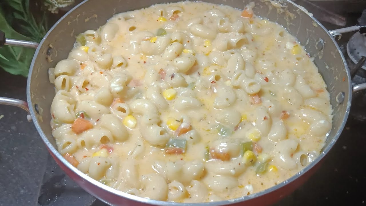 white lazy pasta recipe jo har resturant ko b fail krde taste me😋|easy ...