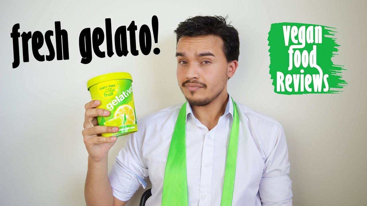 Gelativo Lemon Lime Sorbet | VEGAN FOOD REVIEWS - YouTube