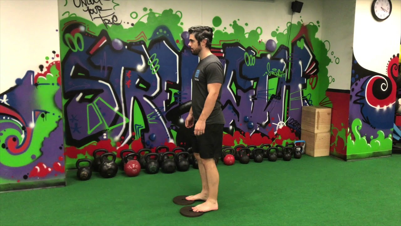 Knee Break Ankle Mobilization - YouTube