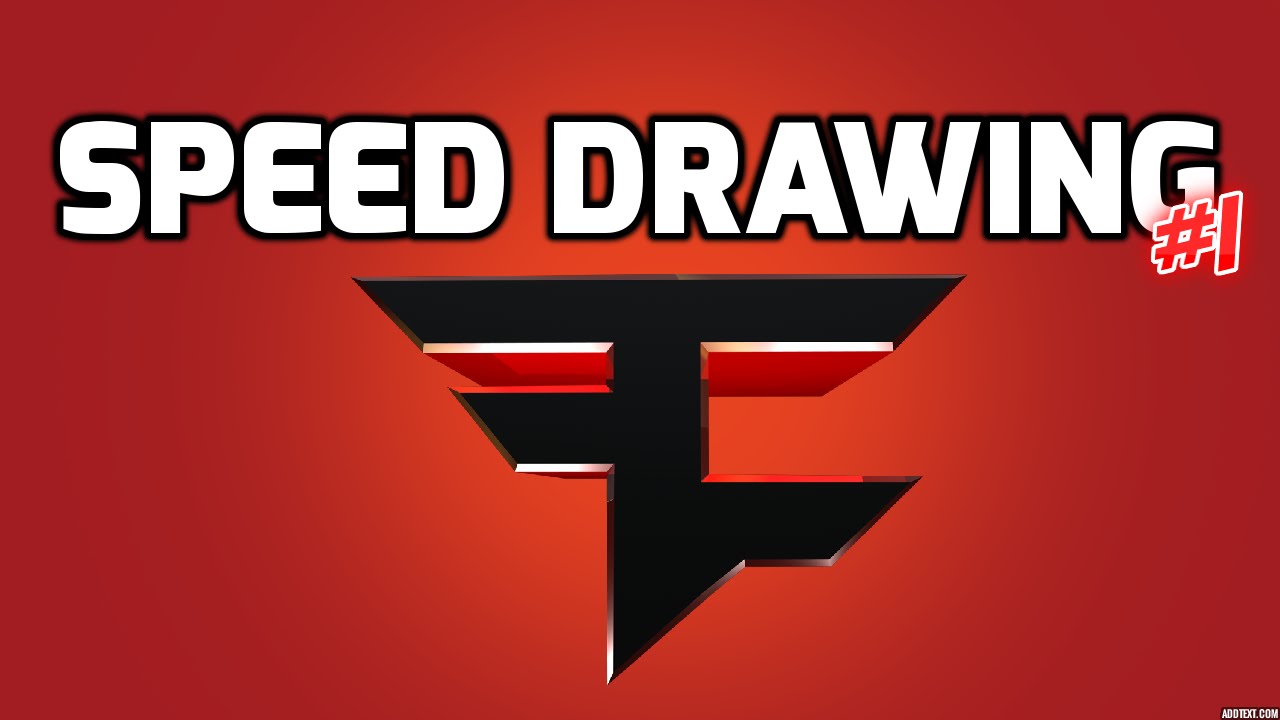 Speed Drawing #1 - FaZe Logo | By Flashh - YouTube