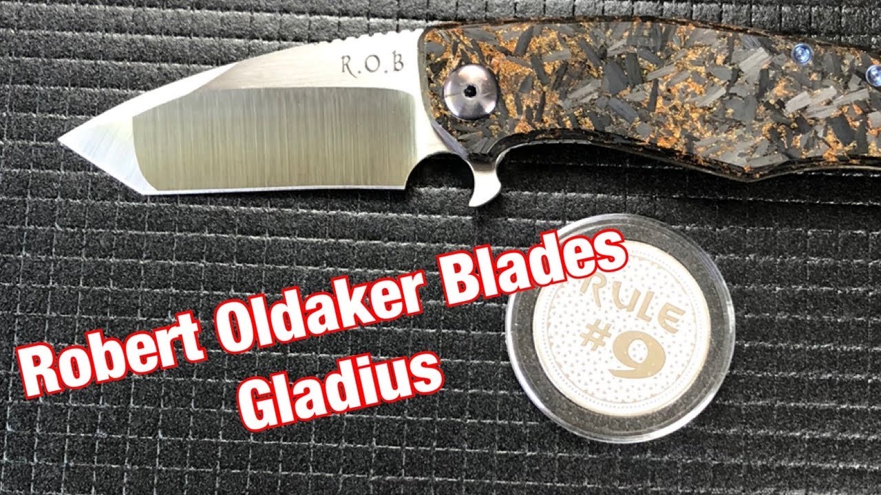 Robert Oldaker Blades (R.O.B) Gladius Review - YouTube