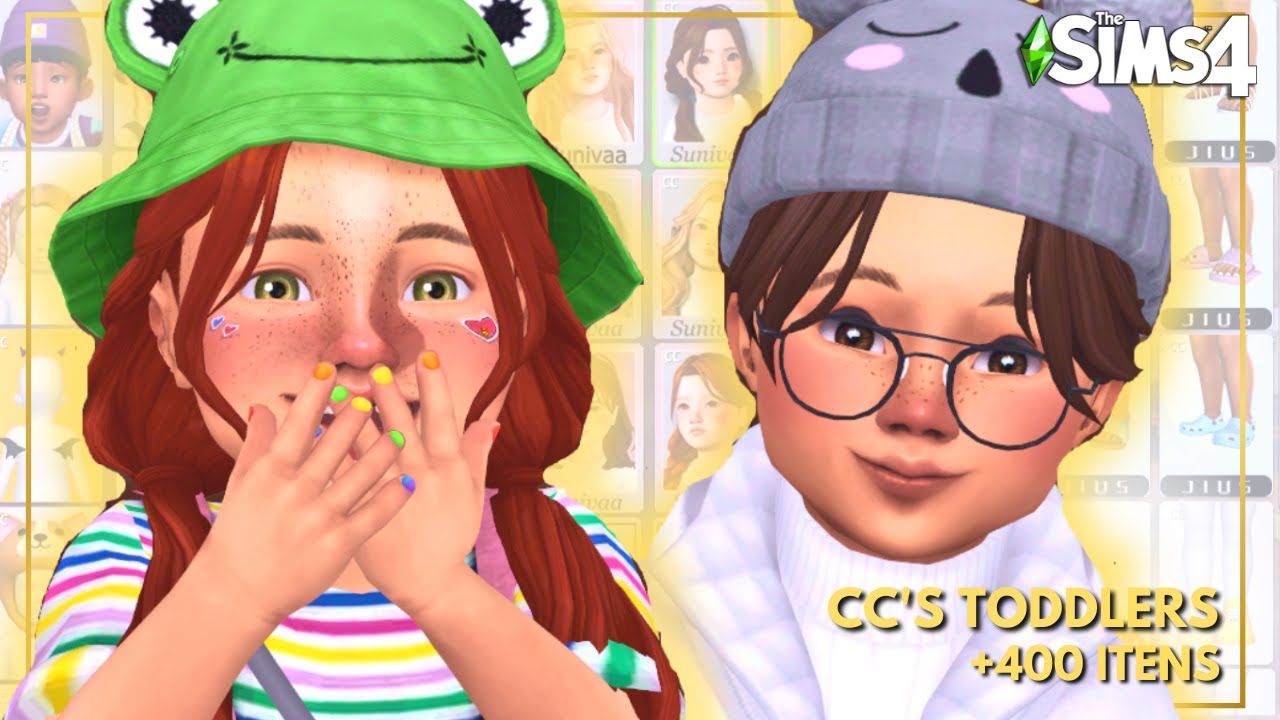 💜 PACK TODDLERS (CC LINK/CC FOLDER) Pack Conteúdo Personalizado I The ...