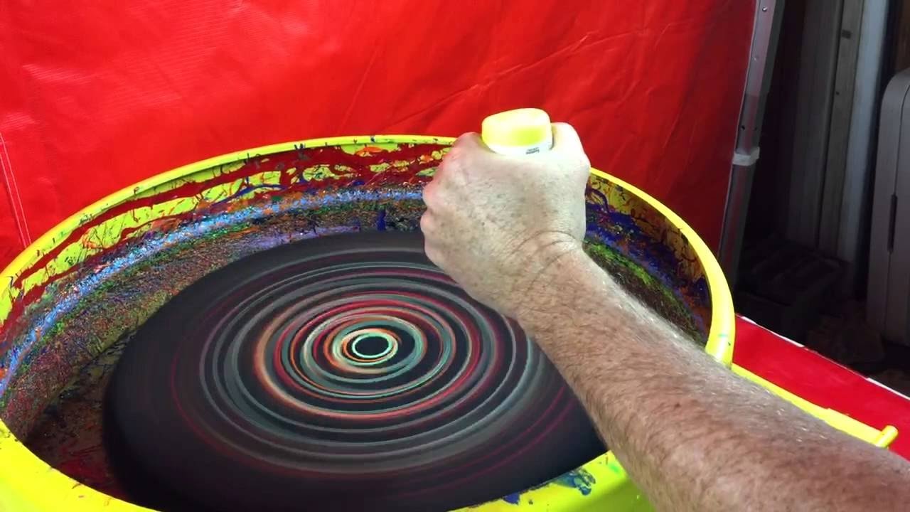 🌈 DIY Sharpie Spin Art Station! 🌈 - YouTube