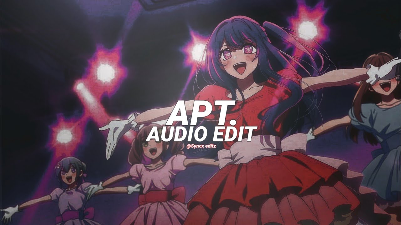 APT. - ROSÉ & Bruno Mars [Edit Audio] - YouTube