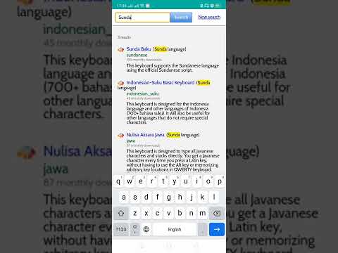 Cara Download Aksara Sunda di Android Keyman App