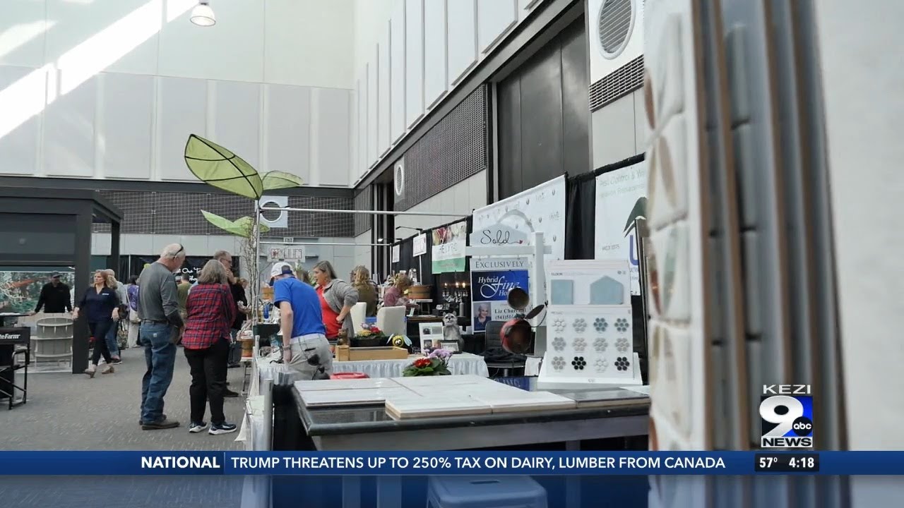 Lane Events Center hosts Home and Garden Show - YouTube