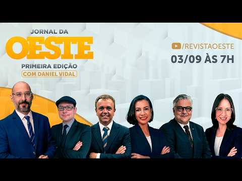 JORNAL DA OESTE PRIMEIRA EDIÇÃO, COM DANEIL VIDAL | 03/09/2026