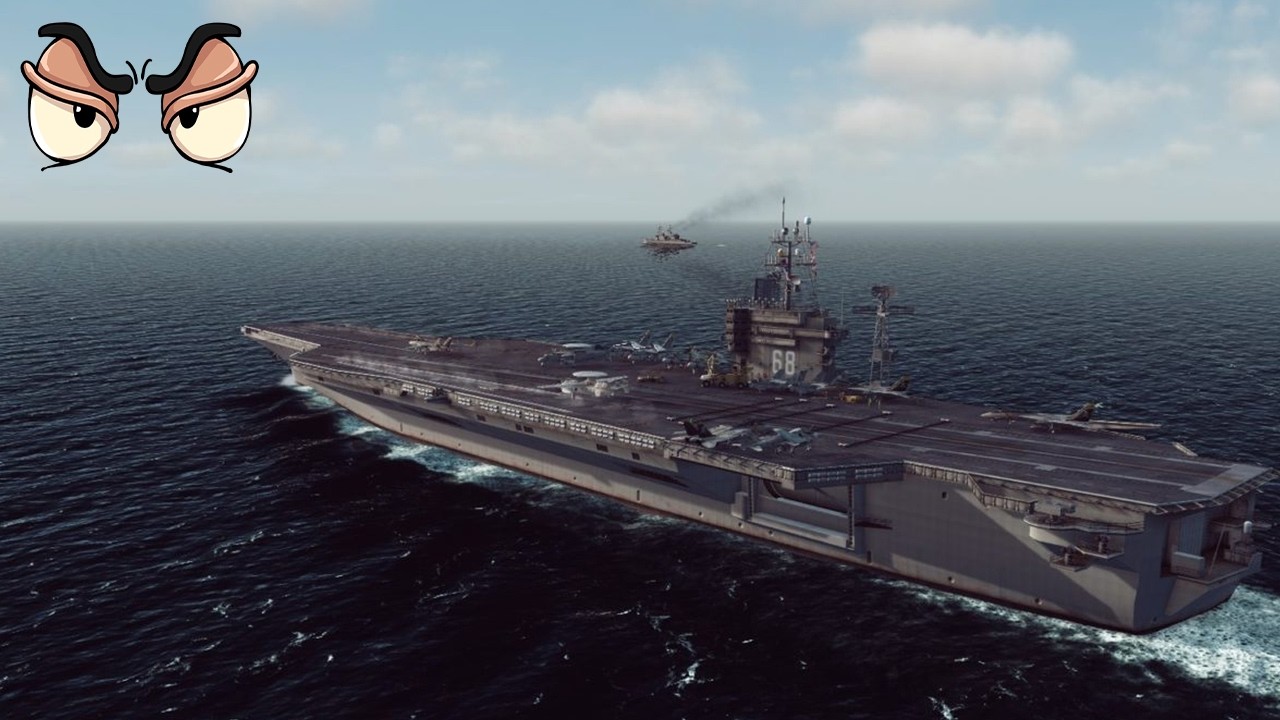 US-Trägerverband schlägt zu! Angriff im Mittelmeer | Sea Power Gameplay ...