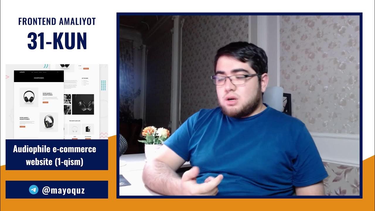 Frontend amaliyot 31-kun. FrontendMentor challenge #100daysofcode - YouTube