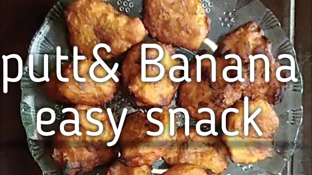 Easy putt& Banana Snack🍌🍌 - YouTube