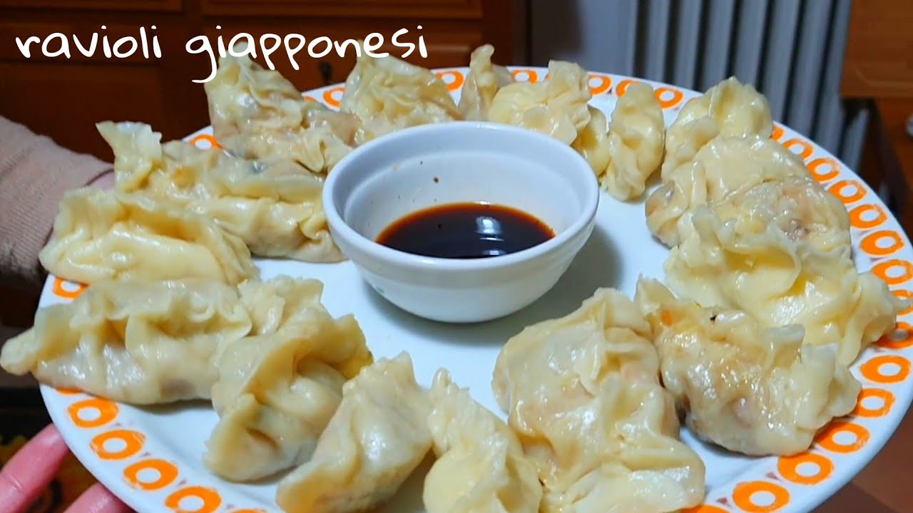 Японские пельмени с овощами | Простой рецепт🥟🥢👌😋 - YouTube