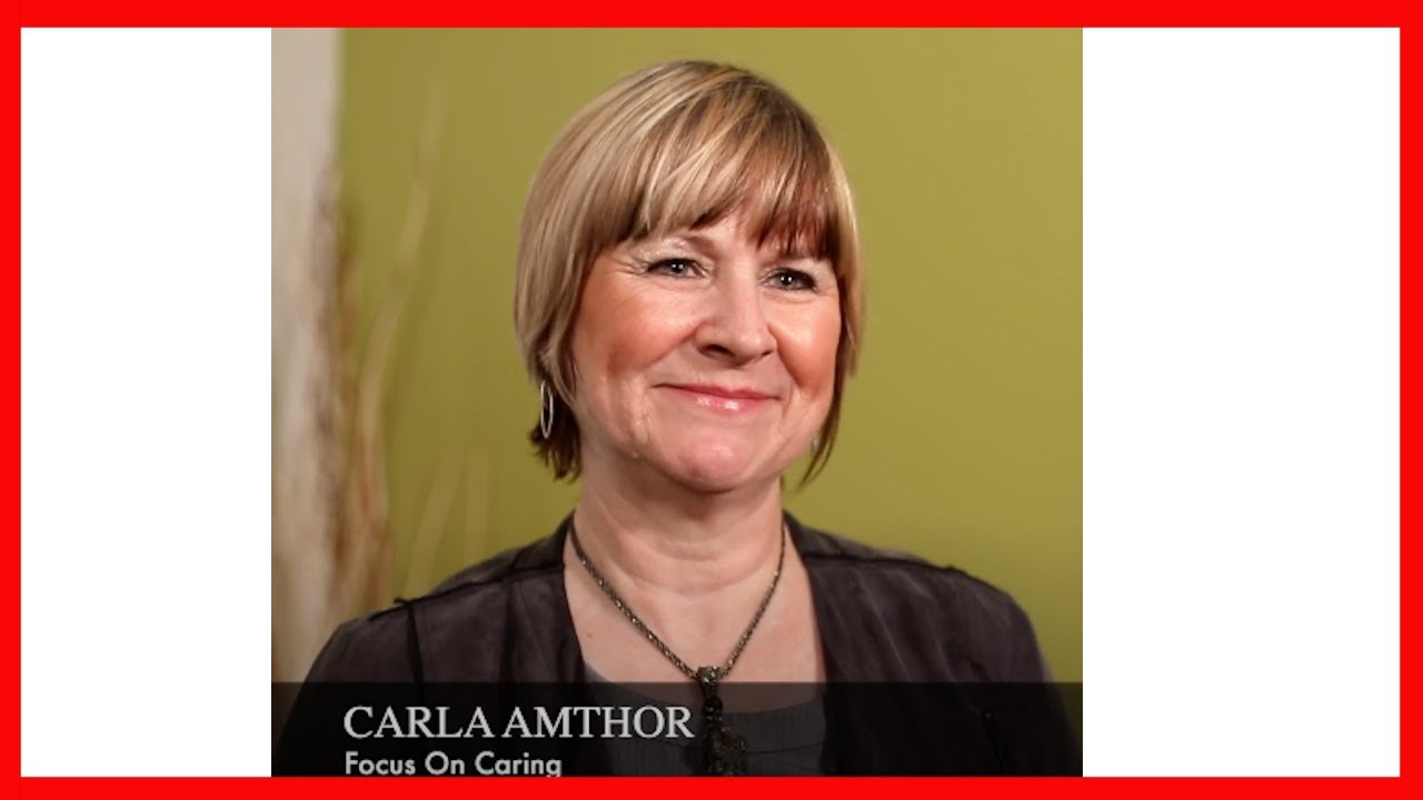 Carla Amthor. My life's mission, support seniors and give them the love ...