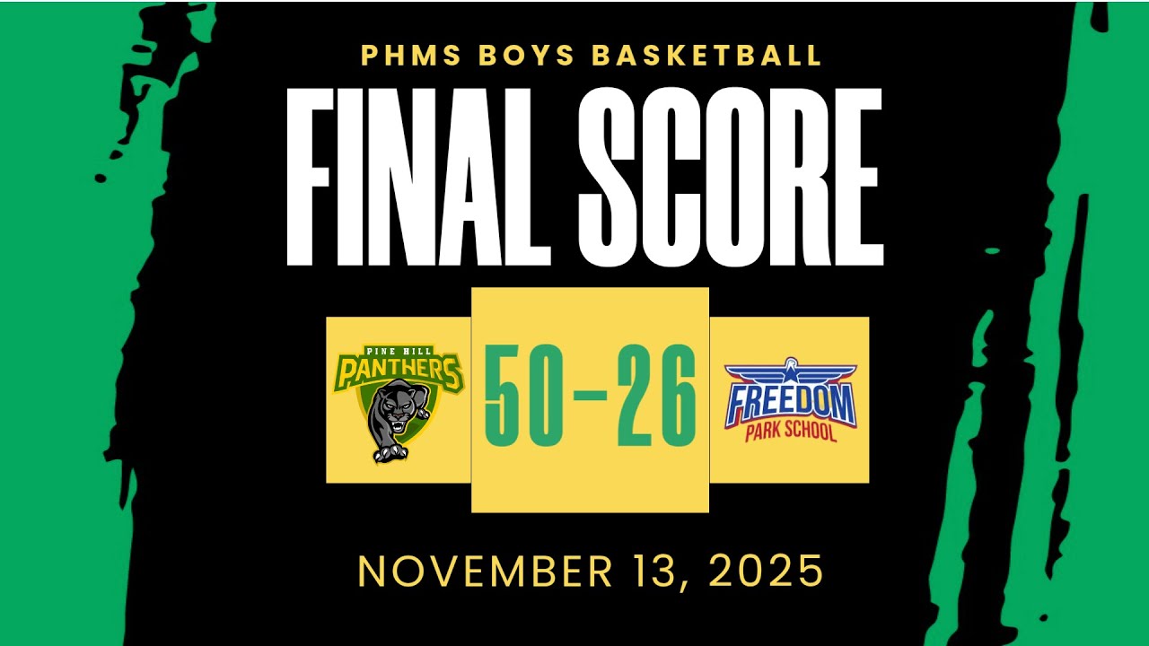 Pine Hill @ Freedom Park 11-13-25 FULL GAME - YouTube