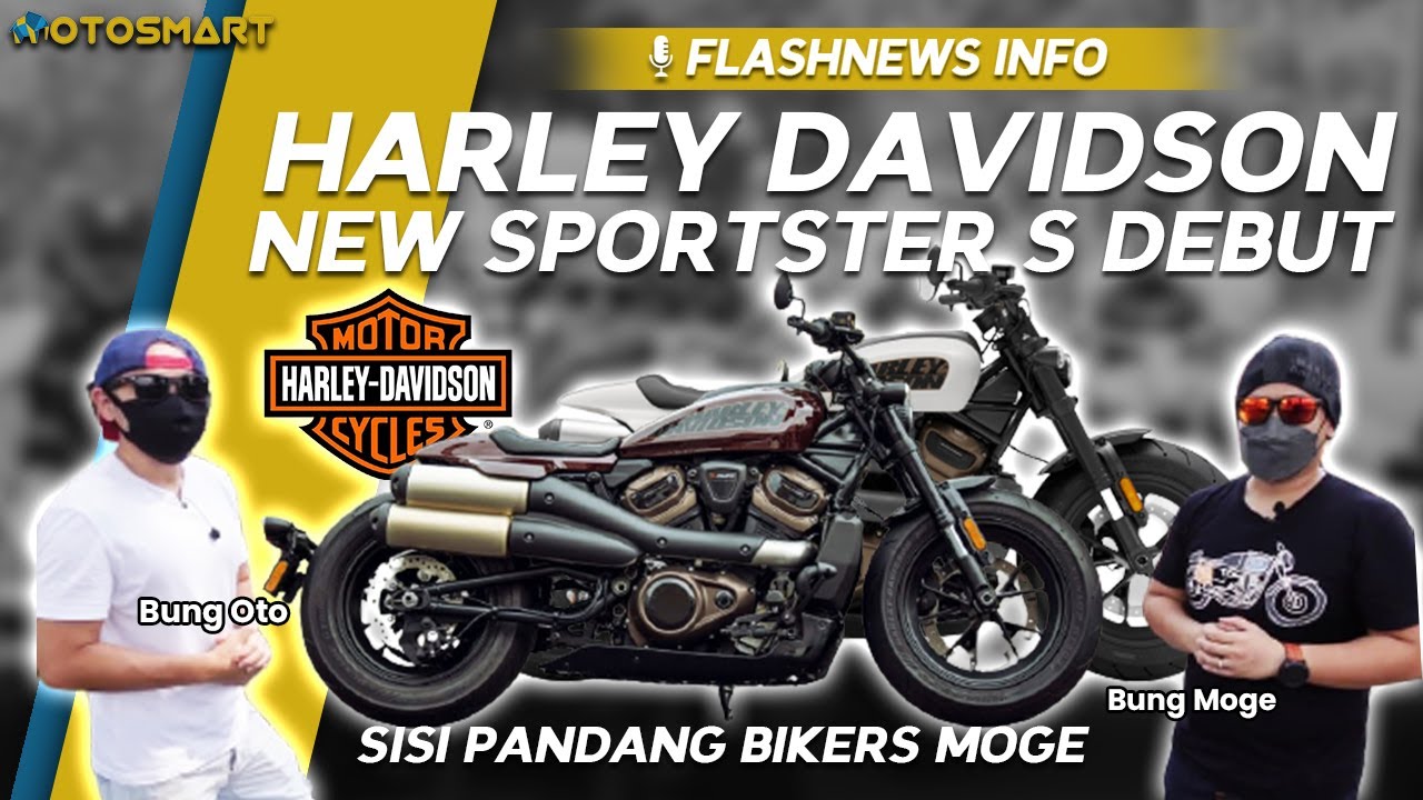 Preview Moge | Harley Davidson Sportster S | Badboy Terganteng & Harga ...