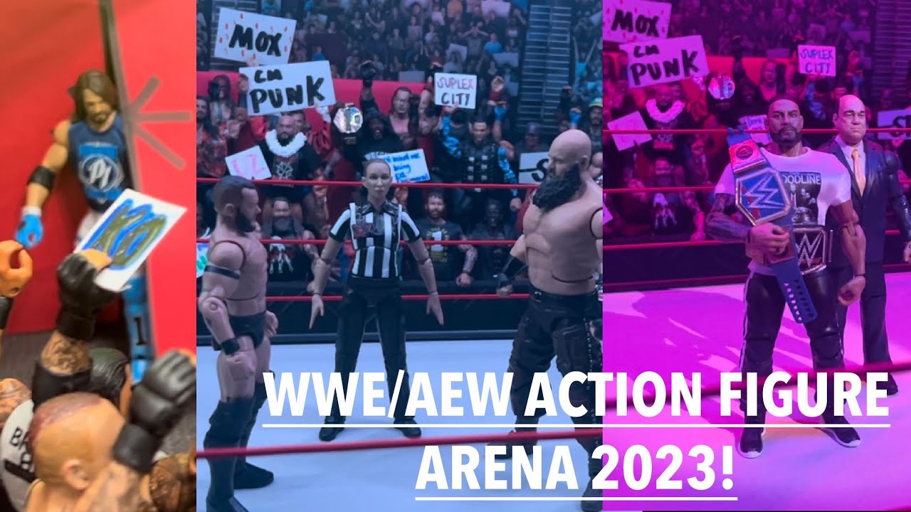 NEW ACTION FIGURE ARENA FOR WWE/AEW FIGURES! - YouTube