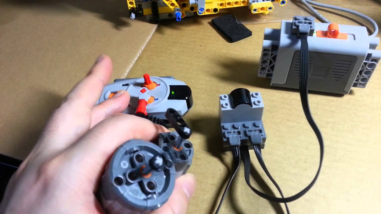 LEGO Power Function IR Receiver （PF赤外線受信機） - YouTube
