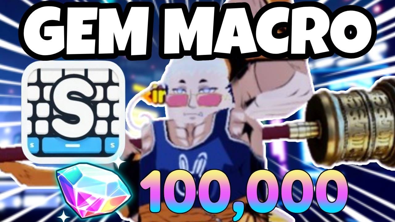 This Is The BEST Gem Macro For Anime Adventures?! - YouTube