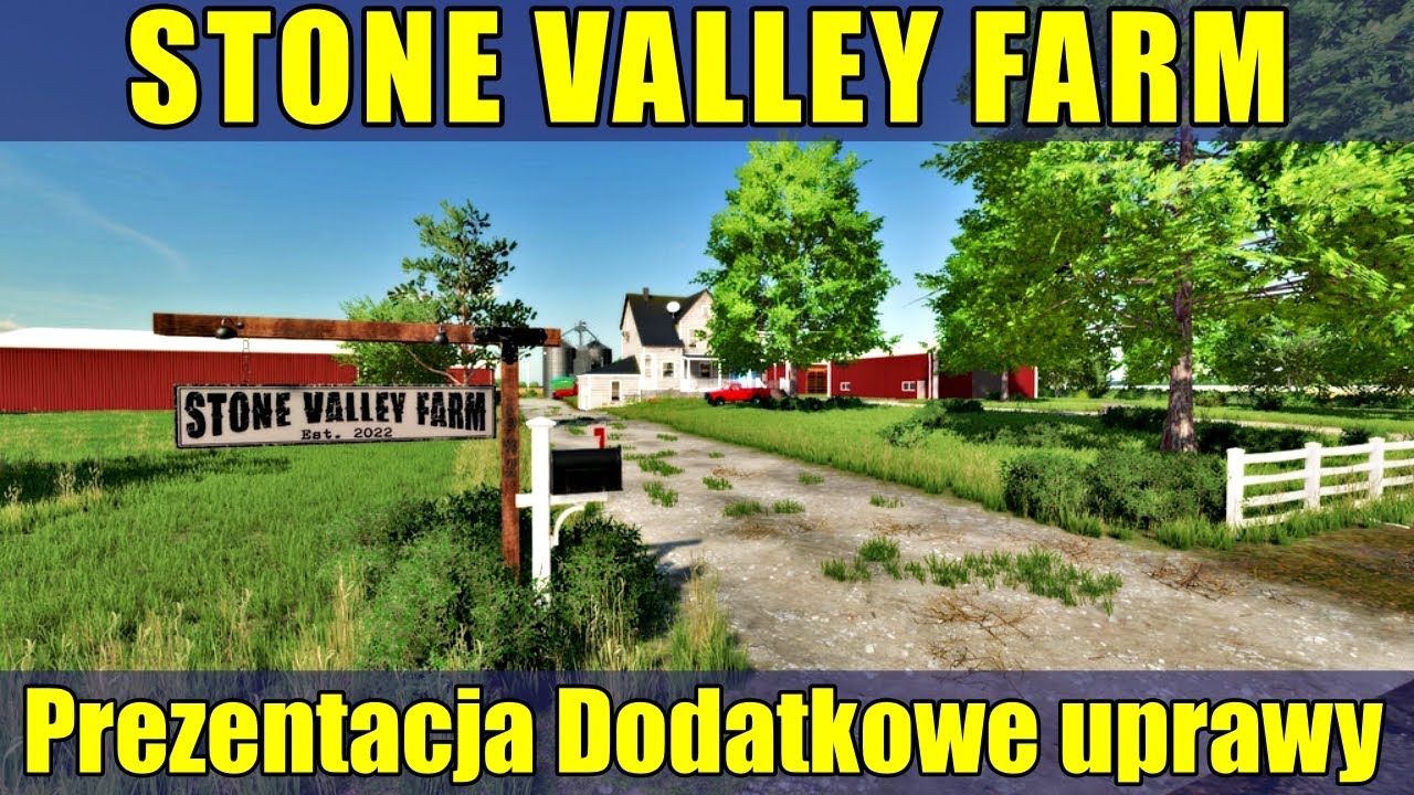 Stone Valley 22 - Prezentacja Map do Farming Simulator 22 - YouTube